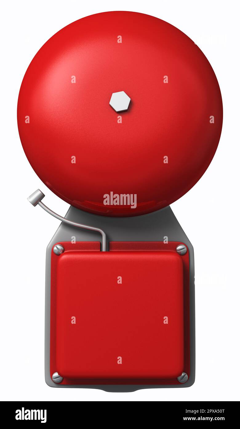 Ringing fire alarm Cut Out Stock Images & Pictures - Alamy