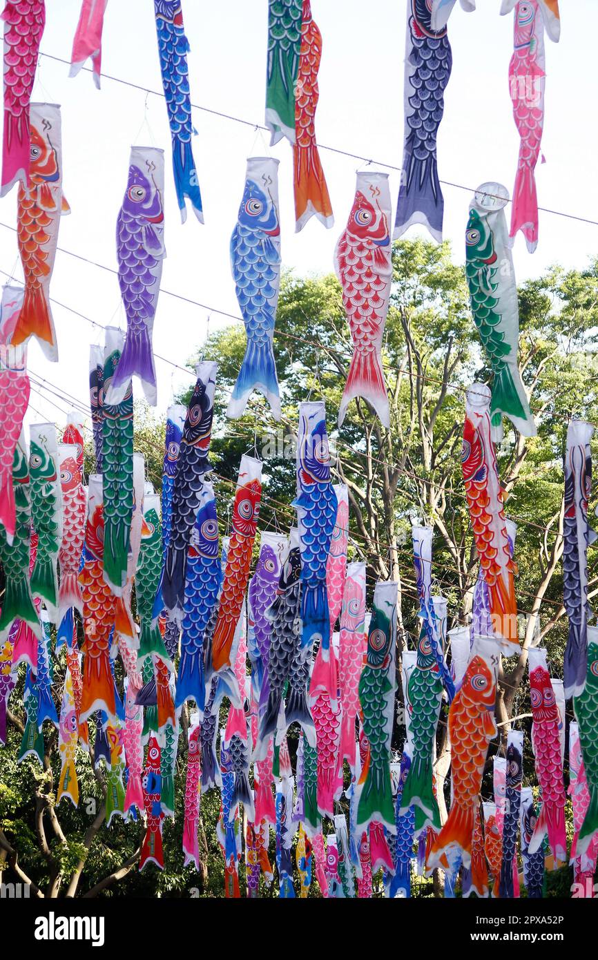 Tokyo, Japan. 2nd May, 2023. 333 Koinobori (windsocks or streamers in ...