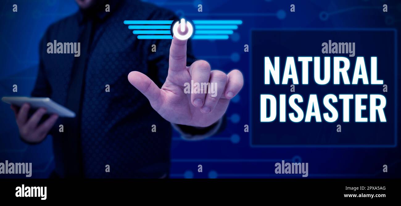Conceptual caption Natural Disaster, Word for occurring in the course ...