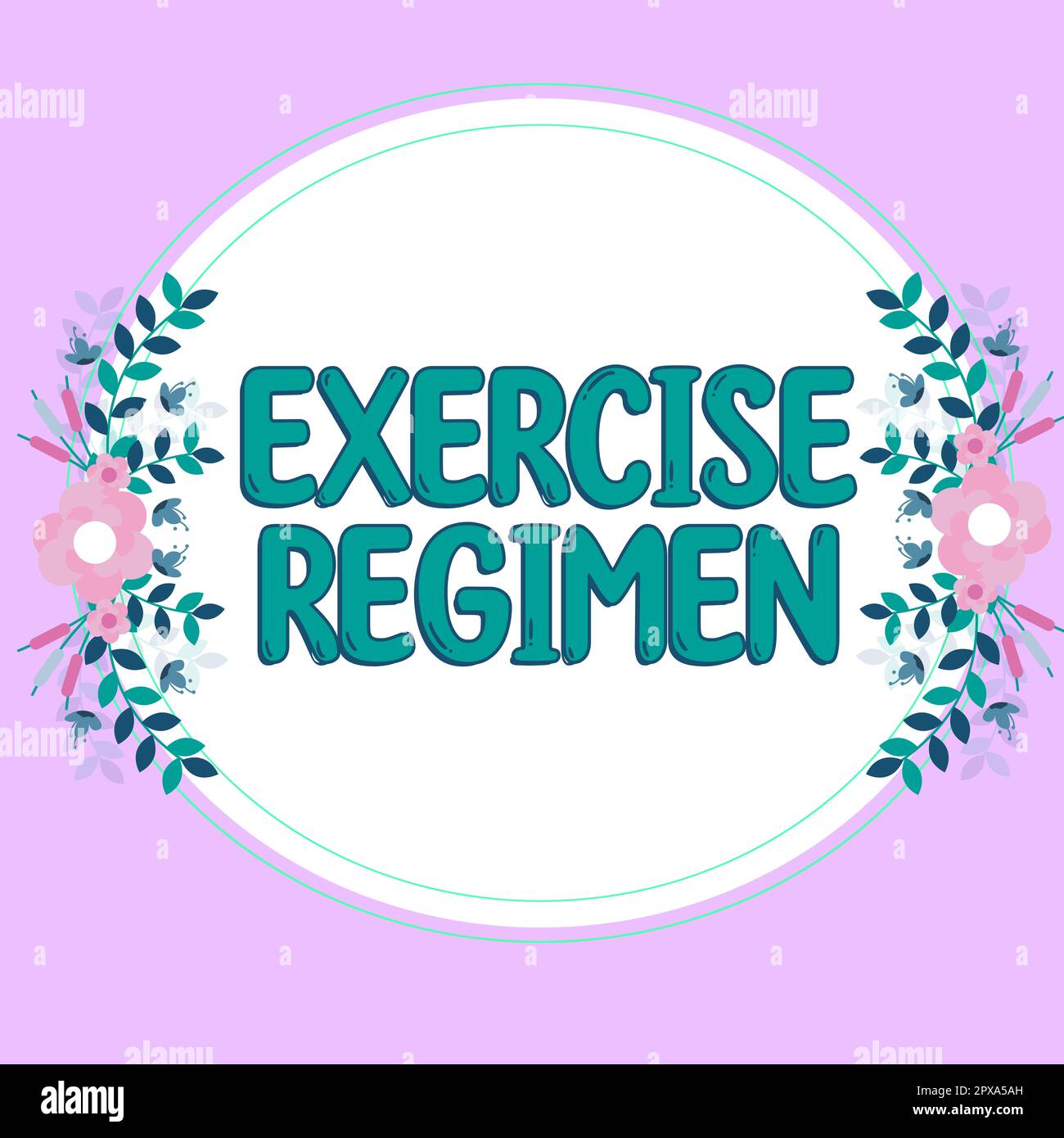 Conceptual display Exercise Regimen, Business idea move body ...