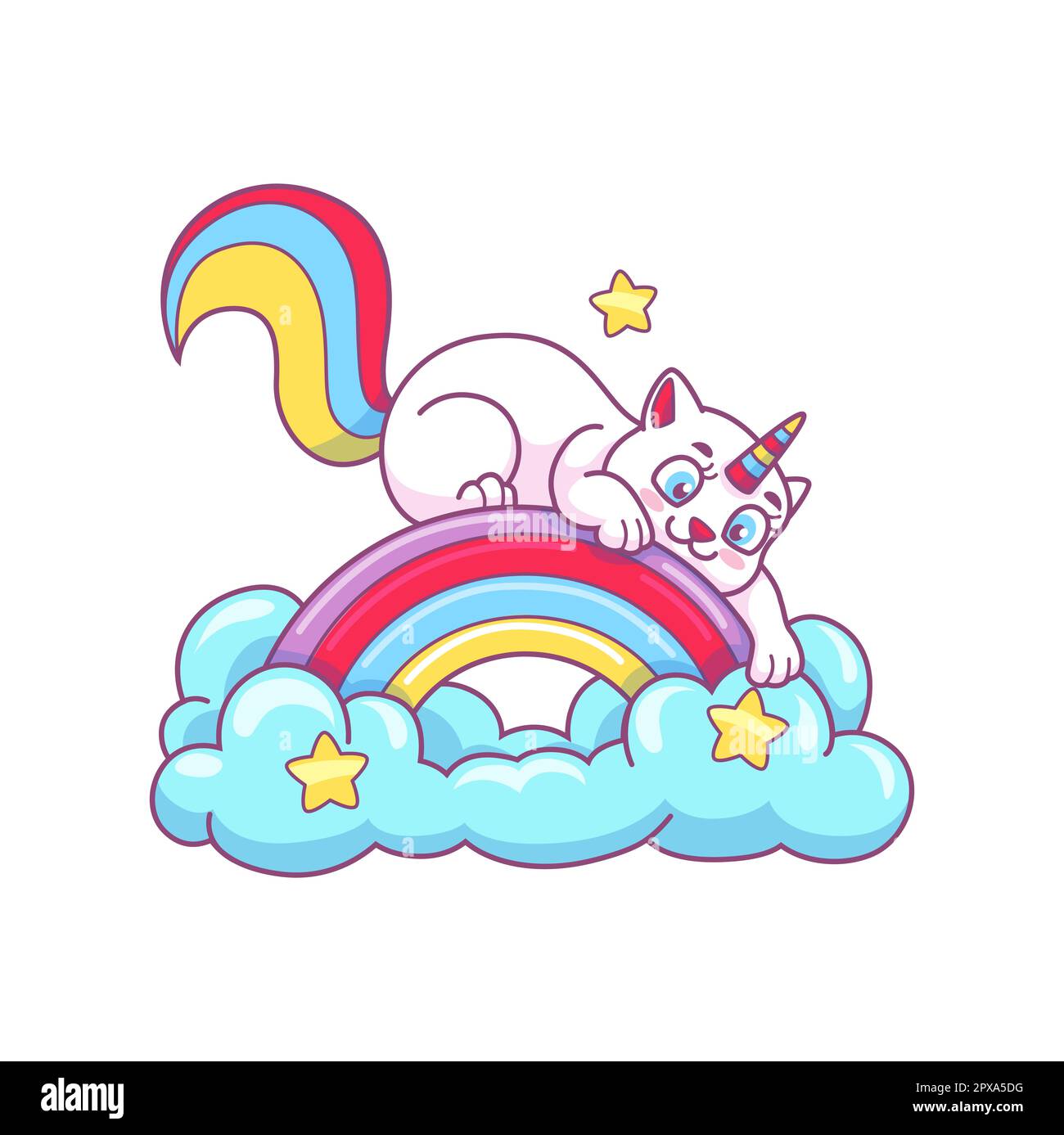 Girl playing horn Cut Out Stock Images & Pictures - Alamy