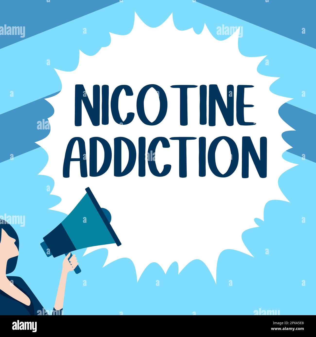Conceptual caption Nicotine Addiction, Concept meaning condition of ...