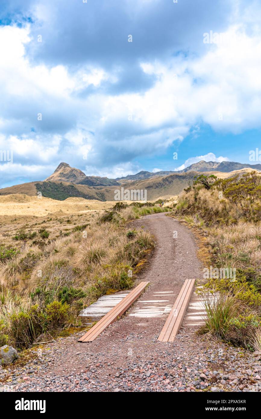 Cayambe Coca Ecological Reserve in Ecuador Stock Photo - Alamy