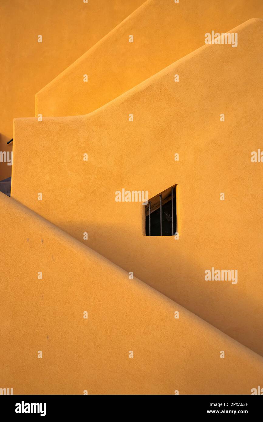 Abstract building shapes in Procida Island Stock Photo - Alamy