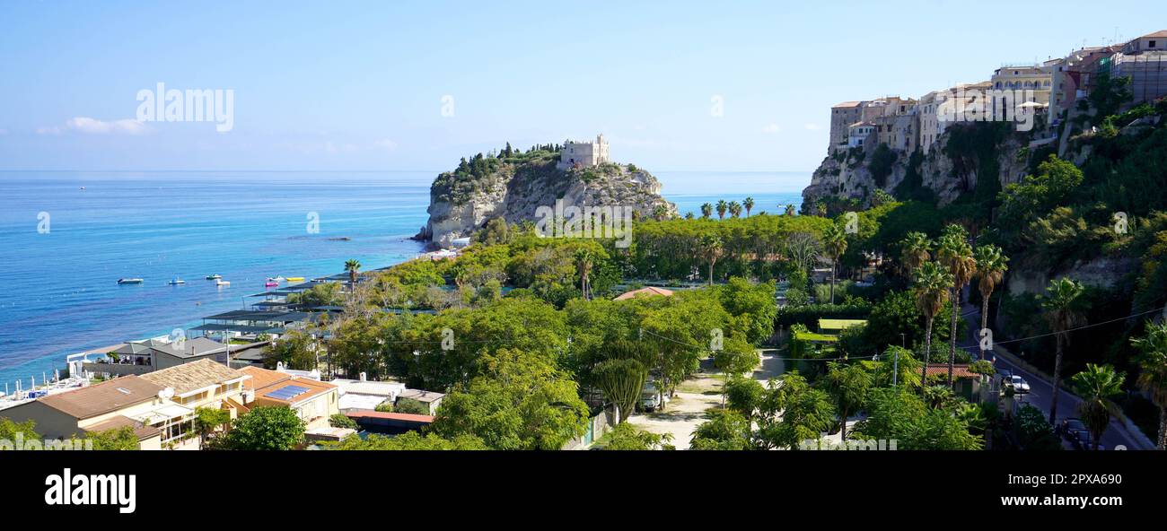Panoramic view tropea village hi-res stock photography and images - Alamy