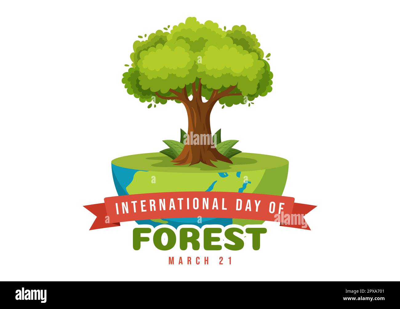 World forestry day on March 21st Illustration to Educate, Love and ...