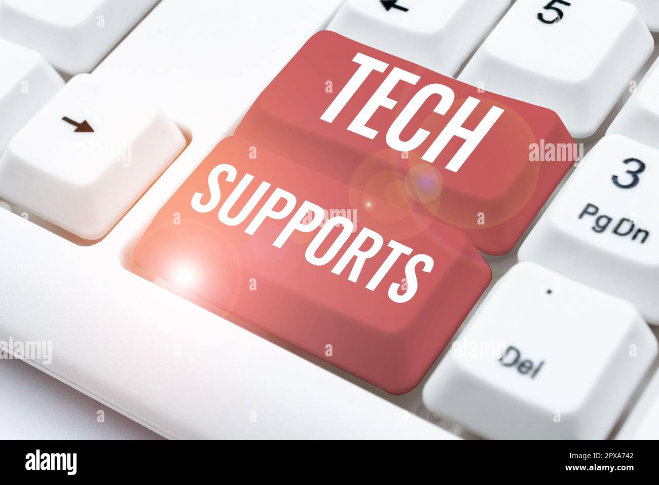 Inspiration showing sign Tech Supports, Word Written on Help given by ...