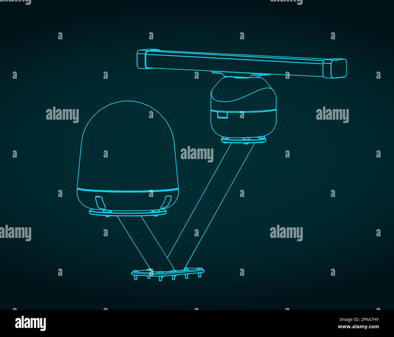 Radars naval Stock Vector Images - Alamy