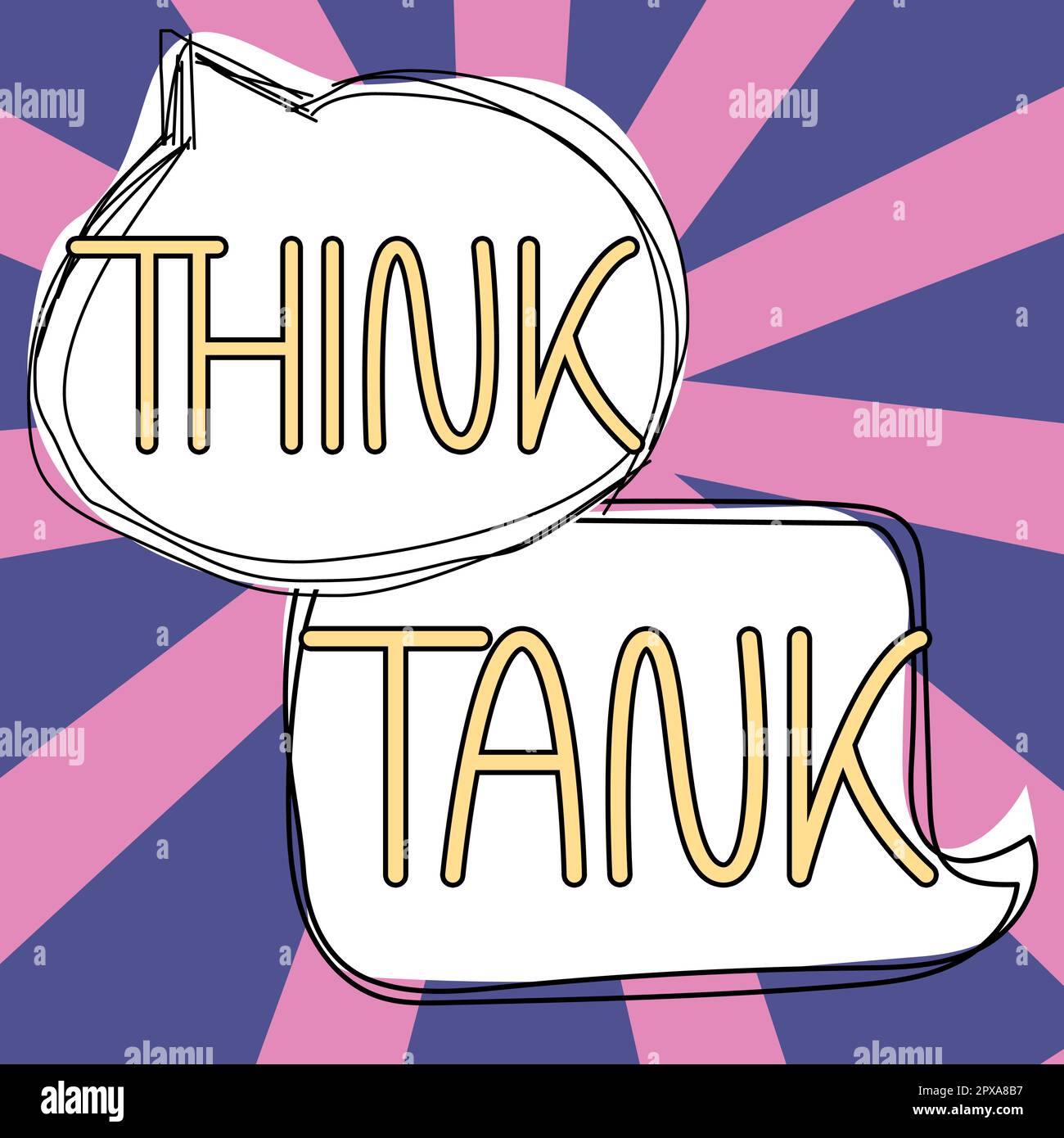 Hand writing sign Think Tank, Business concept Thinking of Innovative ...