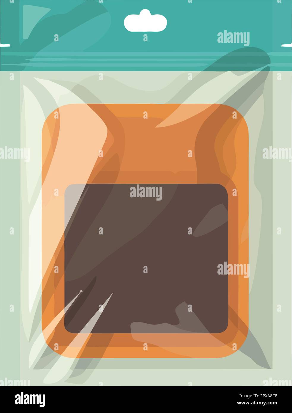 Transparent plastic sleeve Stock Vector Images - Alamy