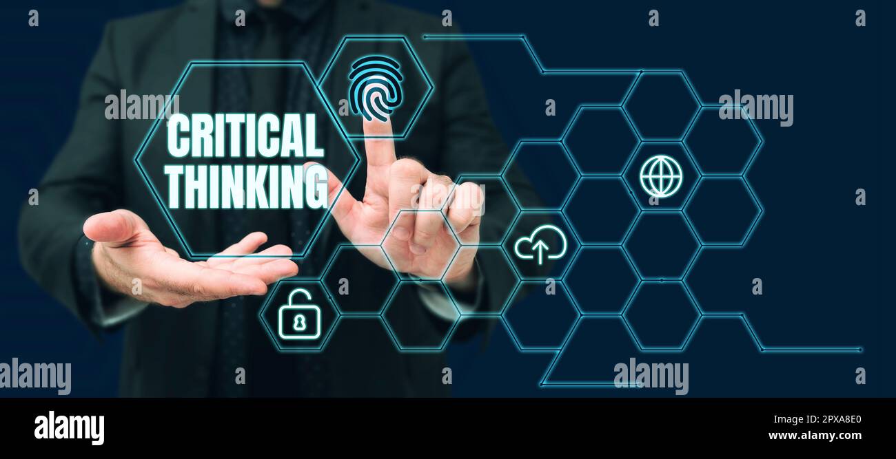 Inspiration showing sign Critical Thinking, Conceptual photo sequence ...