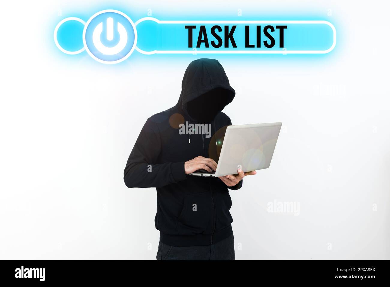 Sign displaying Task List, Concept meaning Planification reminder group ...
