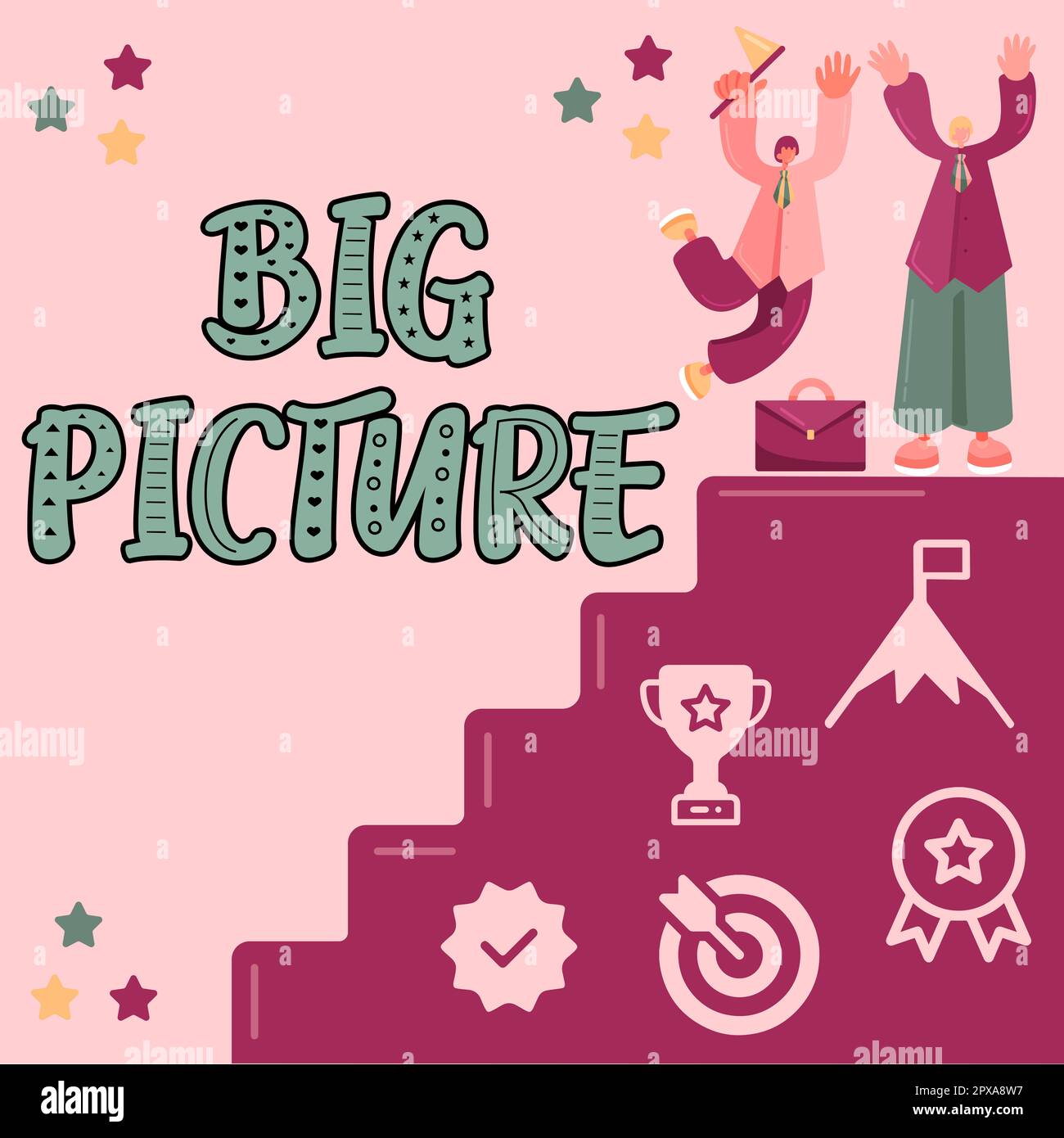 Text sign showing Big Picture, Concept meaning most important facts ...