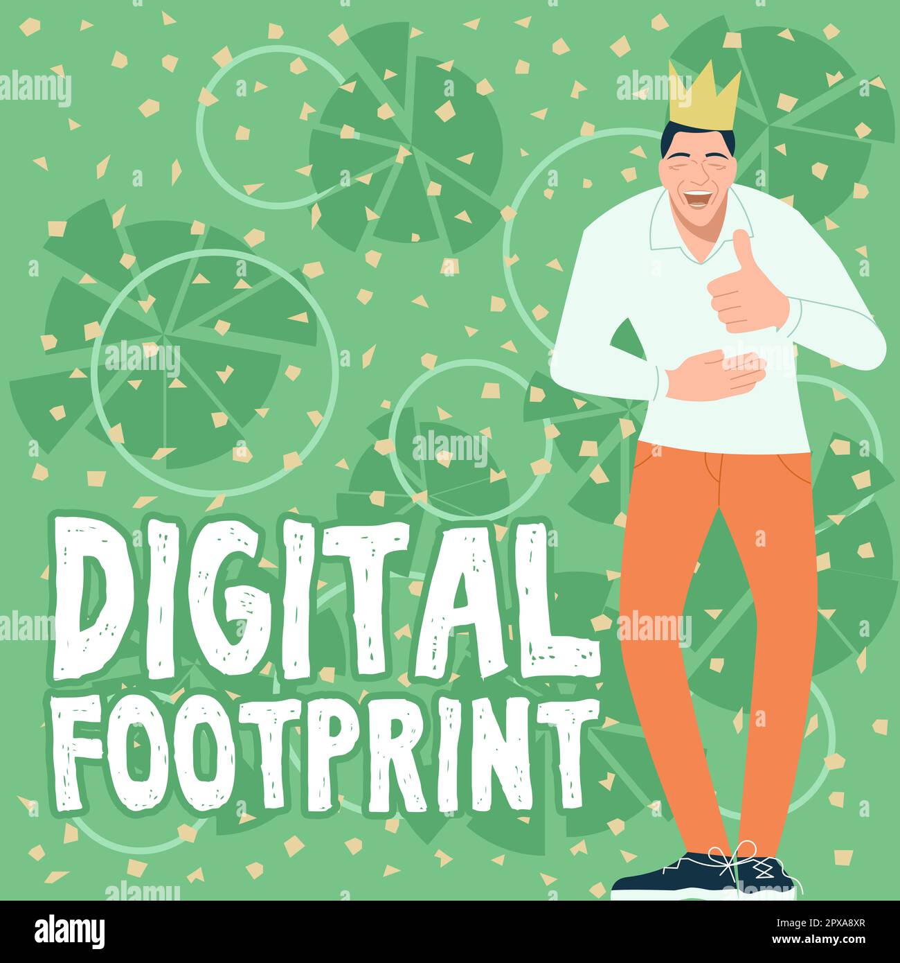 Inspiration showing sign Digital Footprint, Business idea uses digital ...