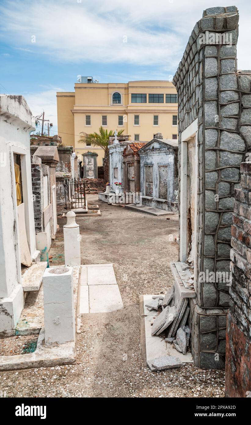 Saint Louis Cemetery #1, City of New Orleans Stock Photo - Alamy