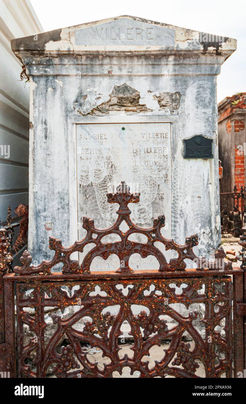 Saint Louis Cemetery #1, City of New Orleans Stock Photo - Alamy