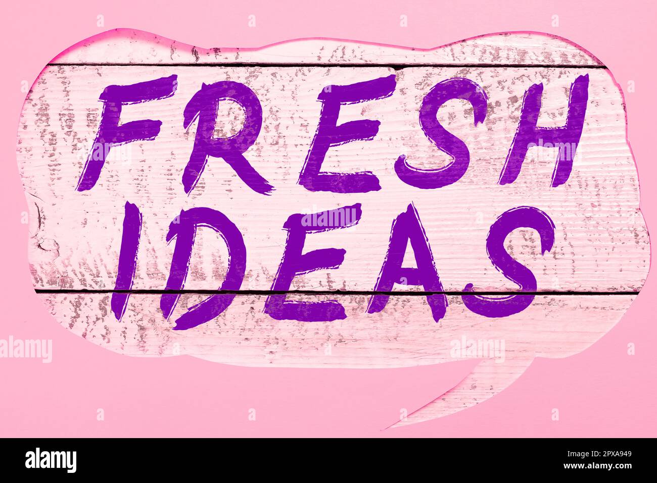 Writing Displaying Text Fresh Ideas Word Written On Thought Or Suggestion As To Possible Course