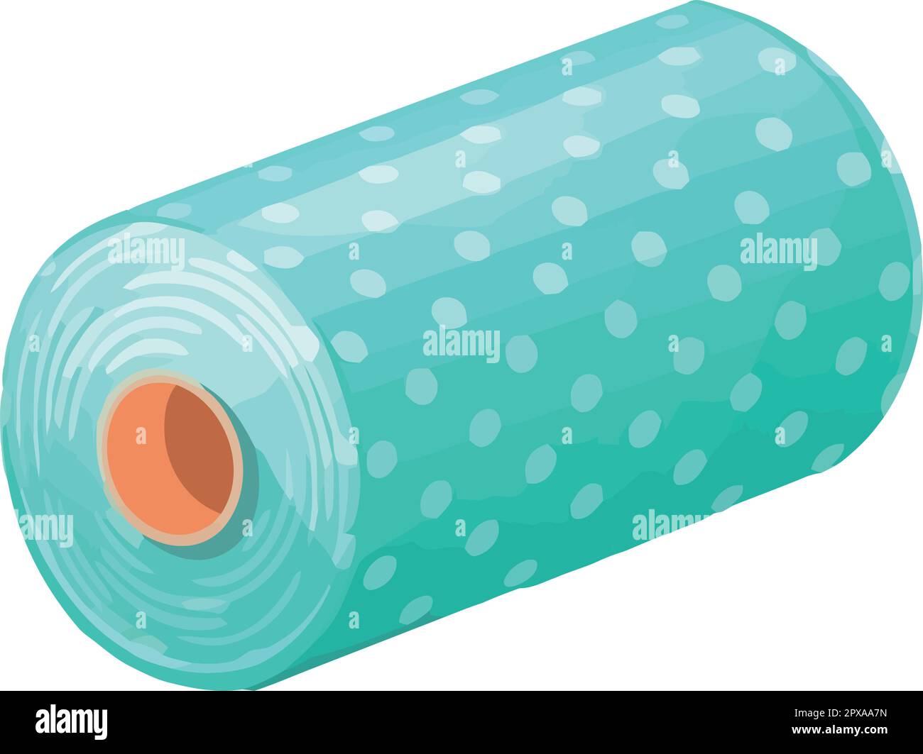 dotted roll plastic packing Stock Vector Image & Art - Alamy