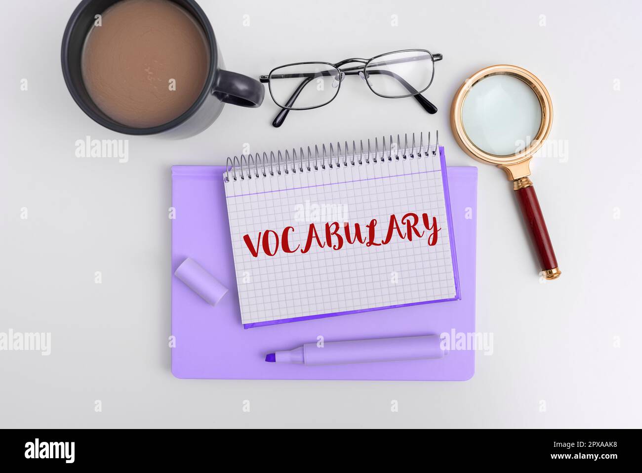 Conceptual display Vocabulary, Business showcase collection of words ...