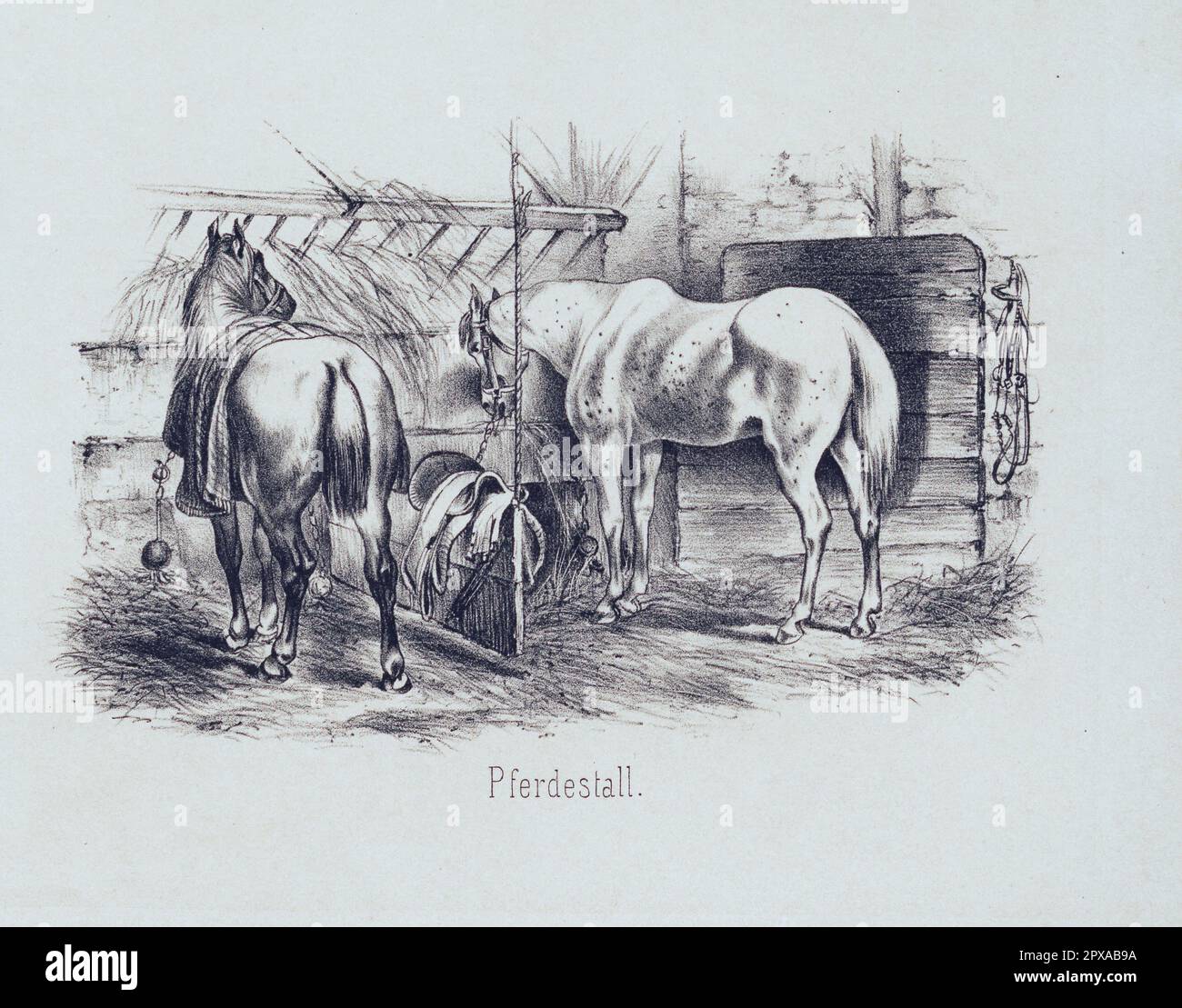 Rural life drawing hi-res stock photography and images - Alamy