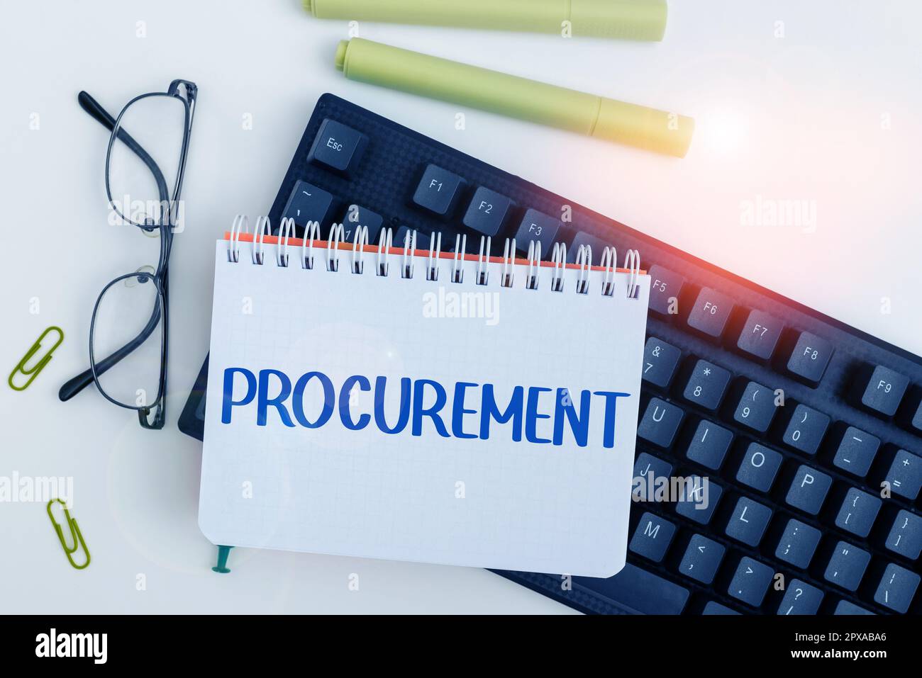 Text caption presenting Procurement, Business idea Procuring Purchase ...