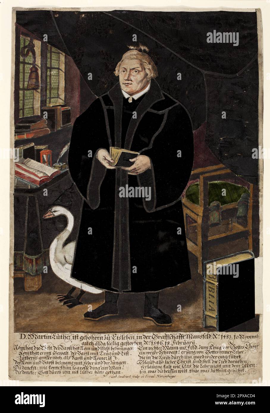 Engraving martin luther 1483 1546 hi-res stock photography and images ...