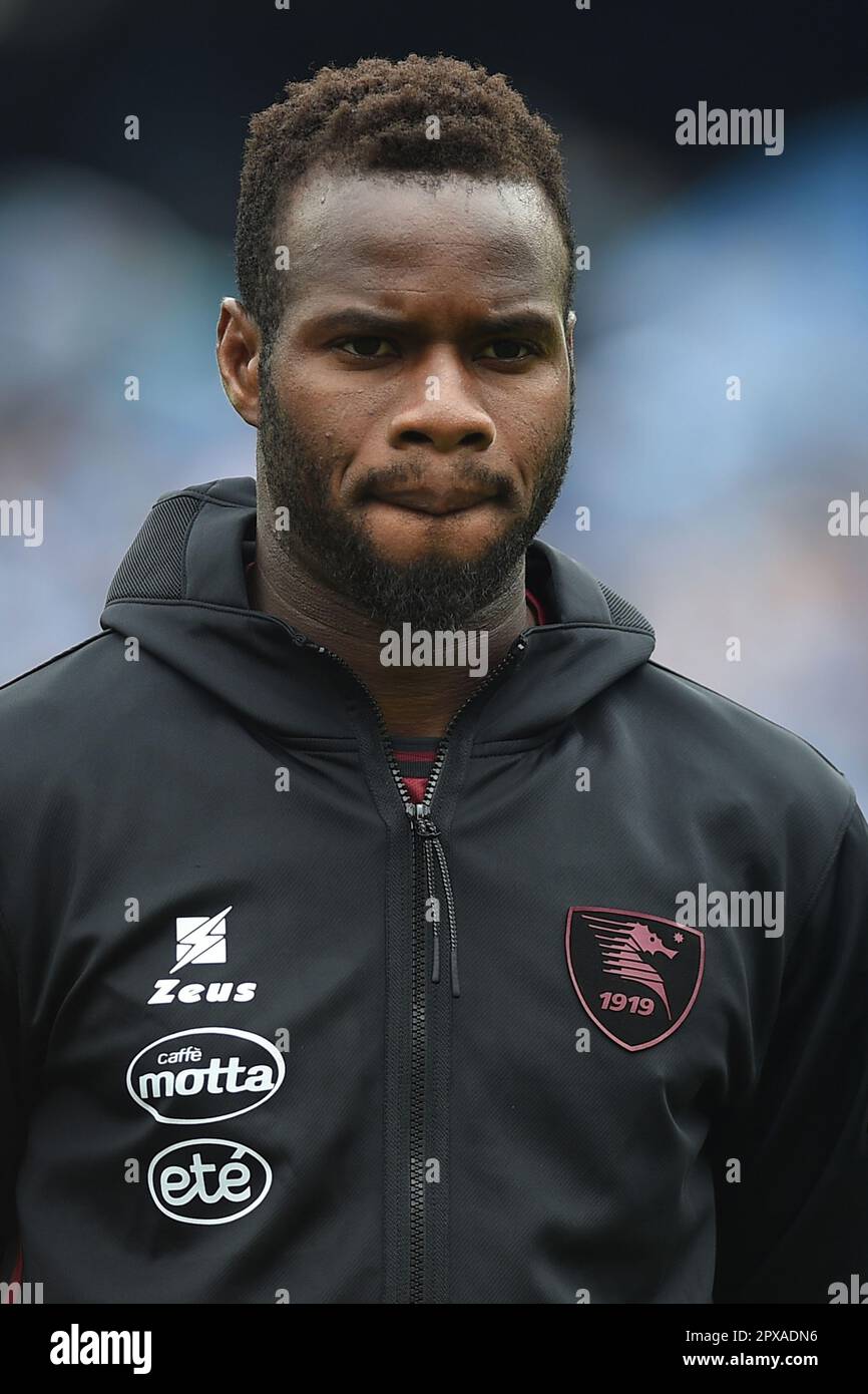 Naples, Italy. 30 Apr, 2023. Lassana Coulibaly of US Salernitana during the Serie A match ...