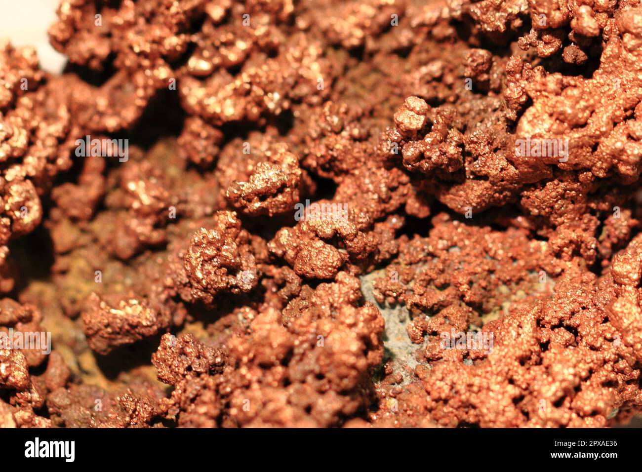 copper metal texture as very nice mineral background Stock Photo - Alamy