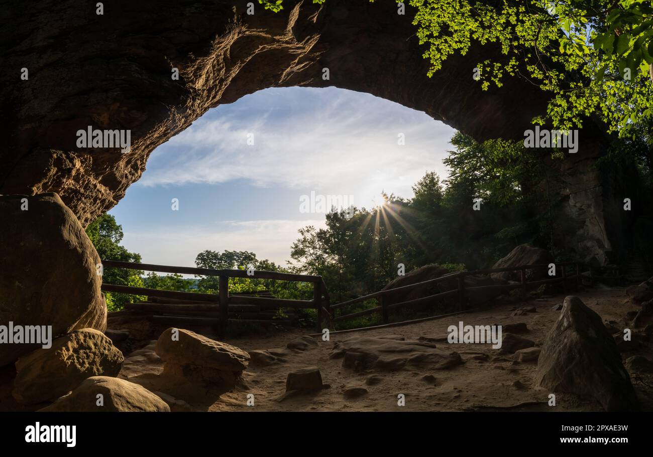 Natural Bridge State Resort Park in Kentucky Stock Photo - Alamy