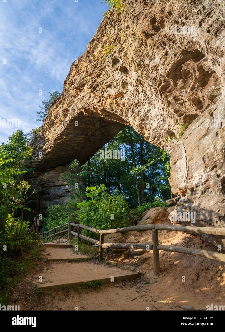 Natural Bridge State Resort Park in Kentucky Stock Photo - Alamy