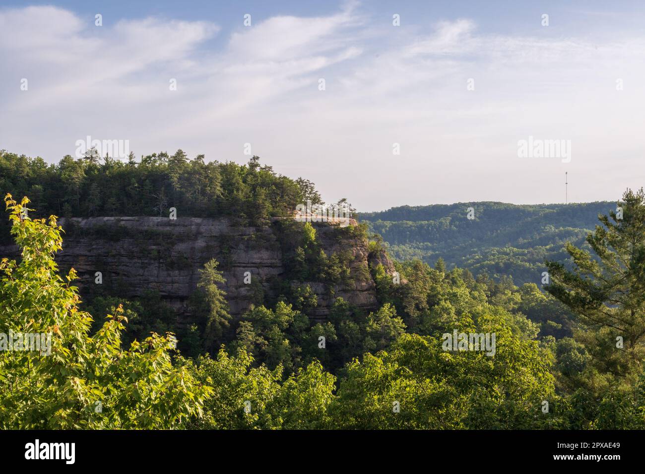 Natural Bridge State Resort Park in Kentucky Stock Photo - Alamy