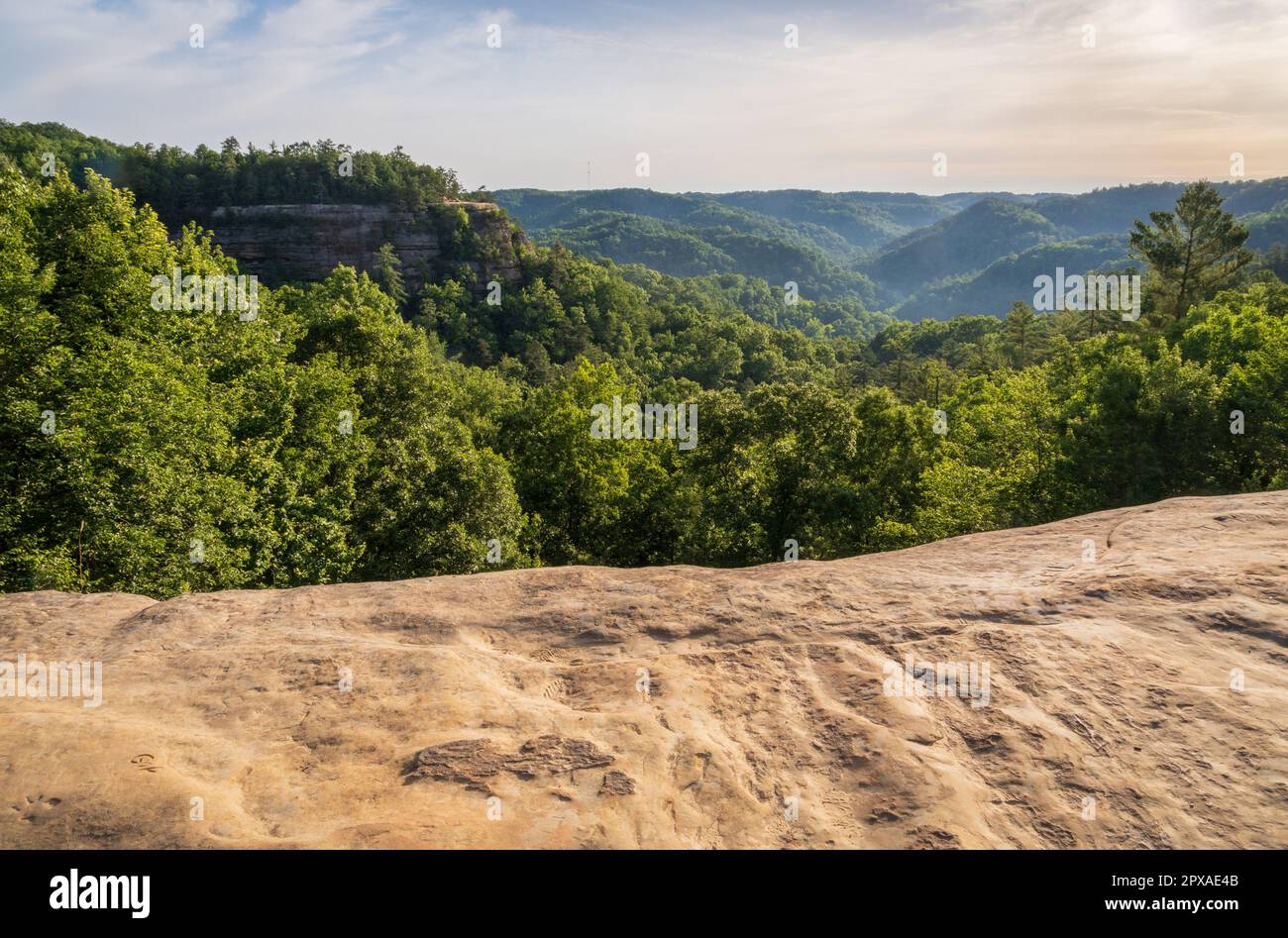Natural Bridge State Resort Park in Kentucky Stock Photo - Alamy