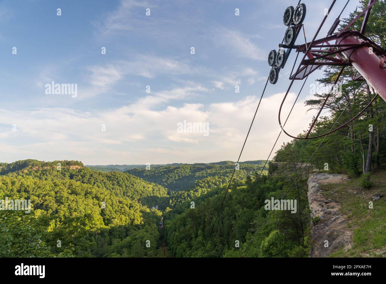 Natural Bridge State Resort Park in Kentucky Stock Photo - Alamy