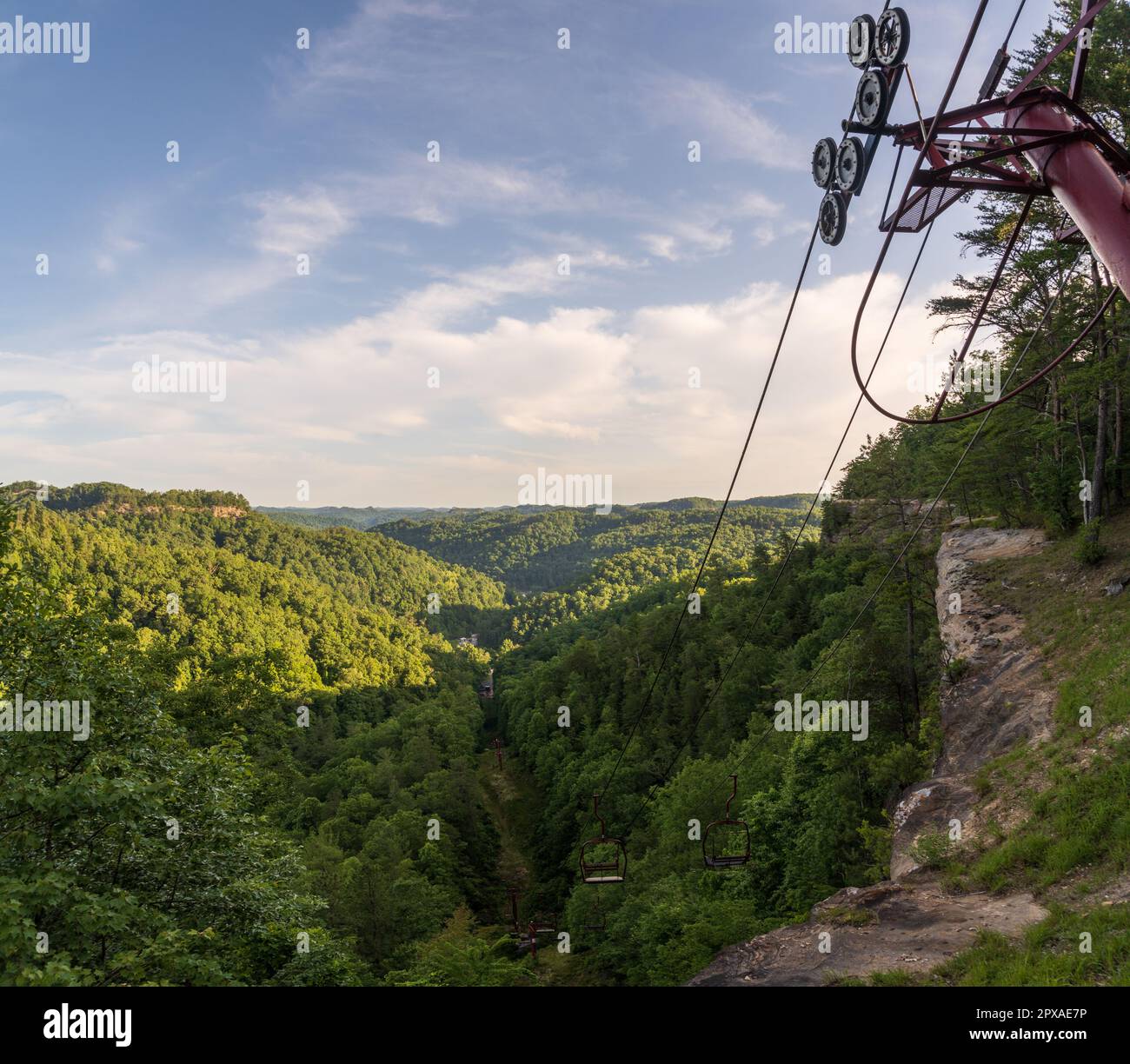 Natural Bridge State Resort Park in Kentucky Stock Photo - Alamy
