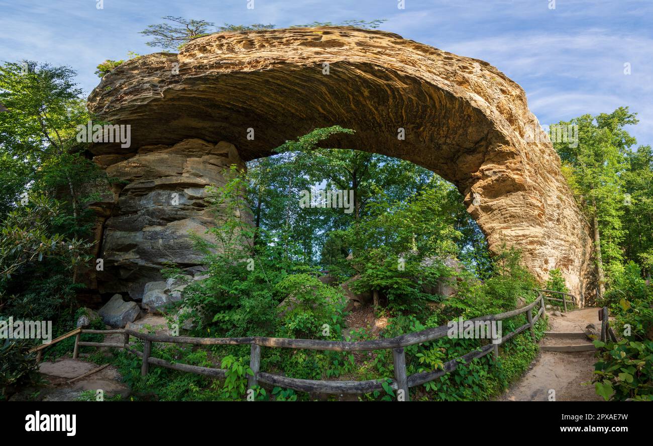 Natural Bridge State Resort Park in Kentucky Stock Photo - Alamy