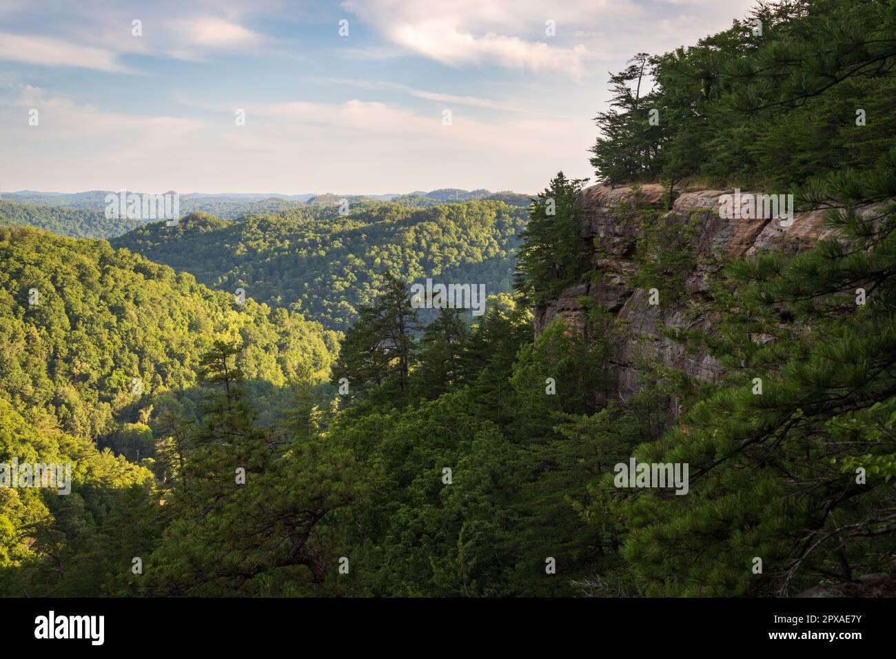 Natural Bridge State Resort Park in Kentucky Stock Photo - Alamy