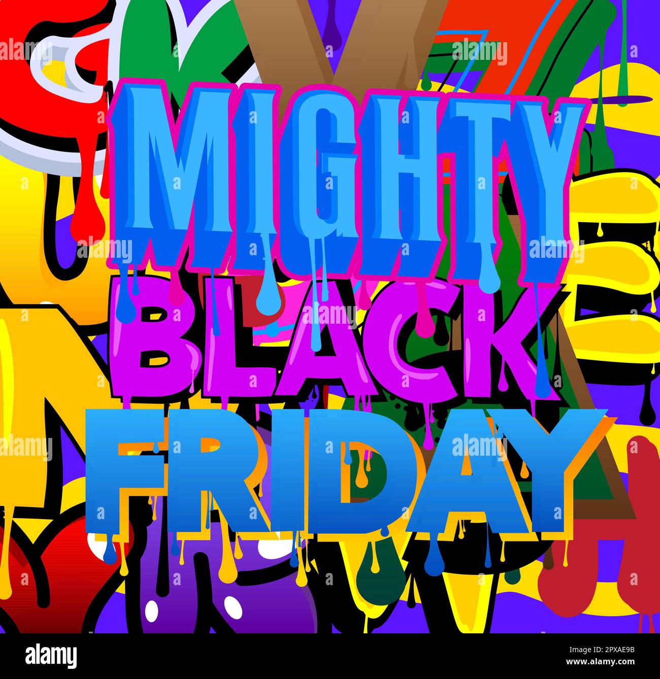 Mighty street Stock Vector Images - Alamy