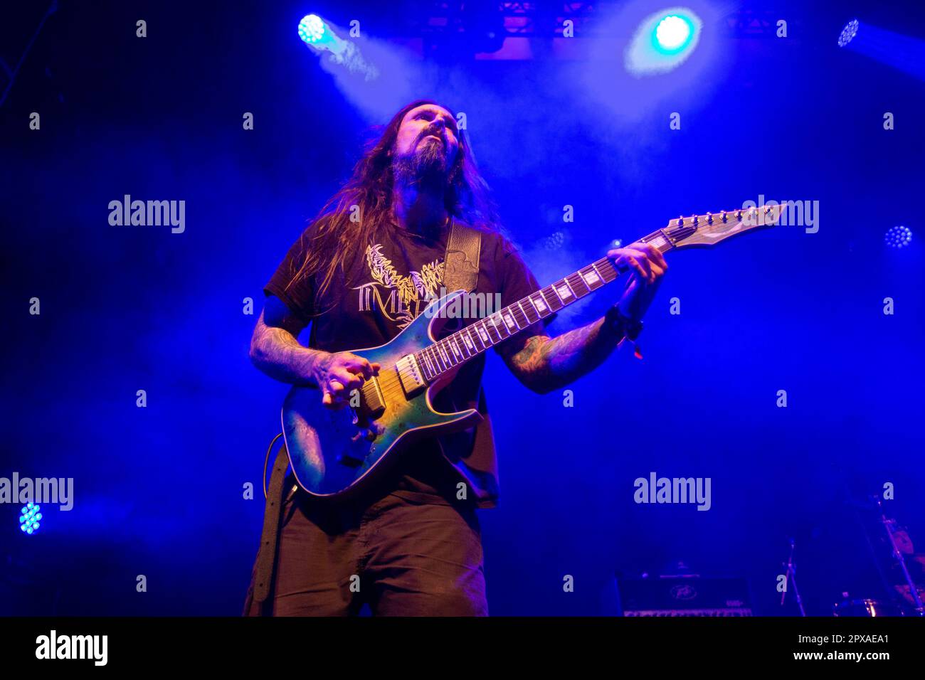 Oslo, Norway. 09th, April 2023. The American sludge metal band Crowbar performs a live concert ...