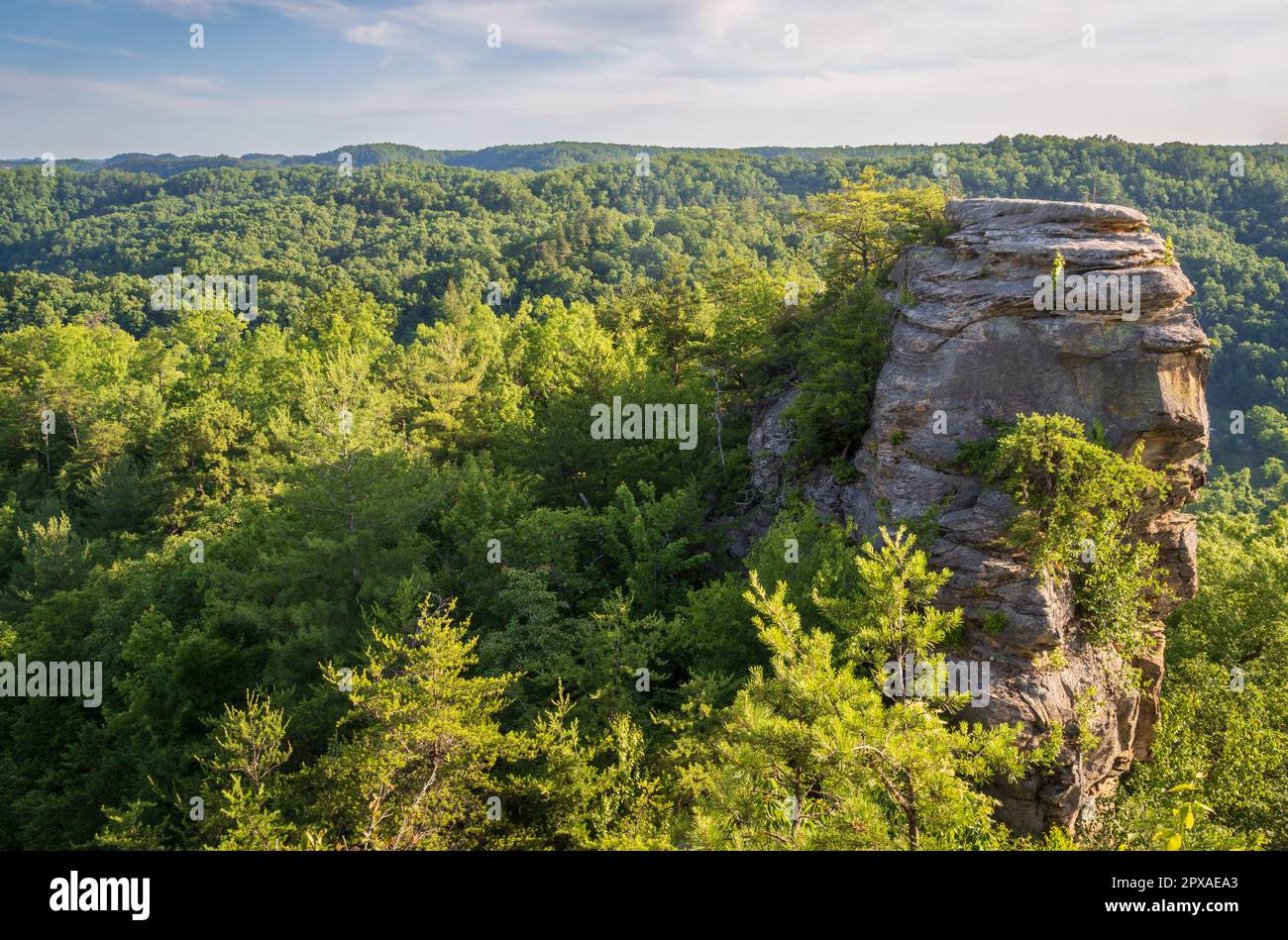 Natural Bridge State Resort Park in Kentucky Stock Photo - Alamy
