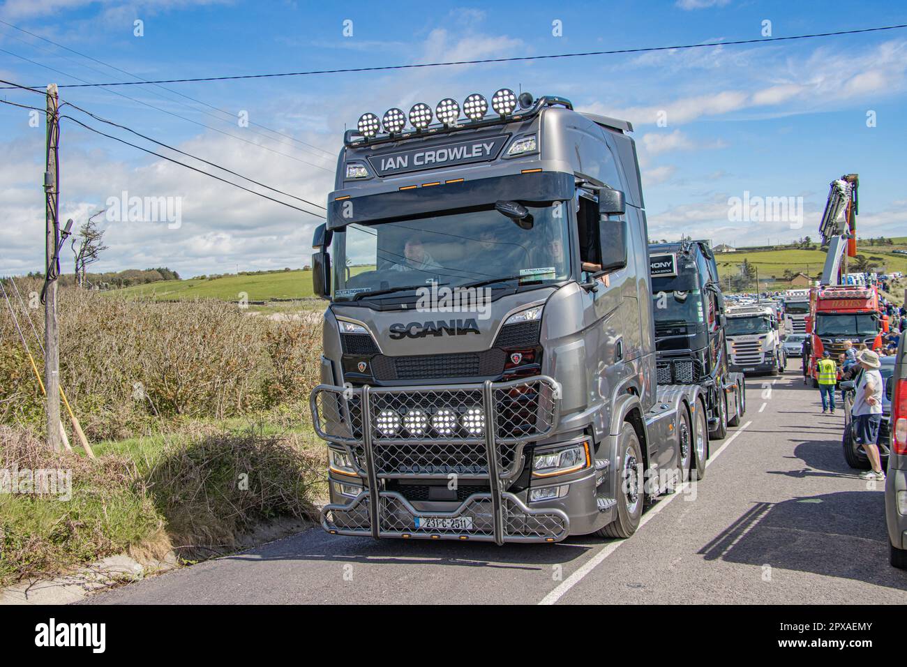 Charity fundraising Truck / Tractor / Car run at The Fish Basket, Long ...