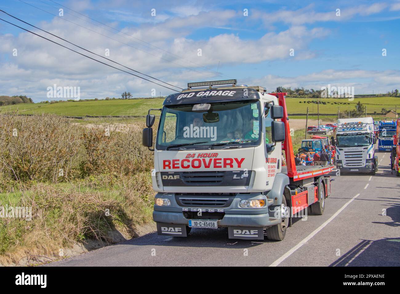 Charity fundraising Truck / Tractor / Car run at The Fish Basket, Long ...