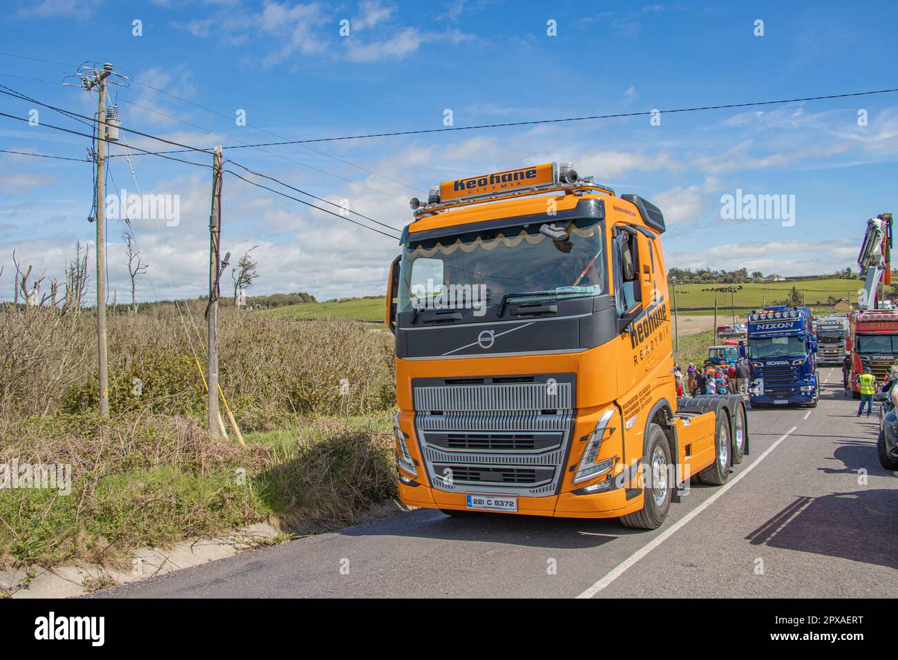 Charity fundraising Truck / Tractor / Car run at The Fish Basket, Long ...
