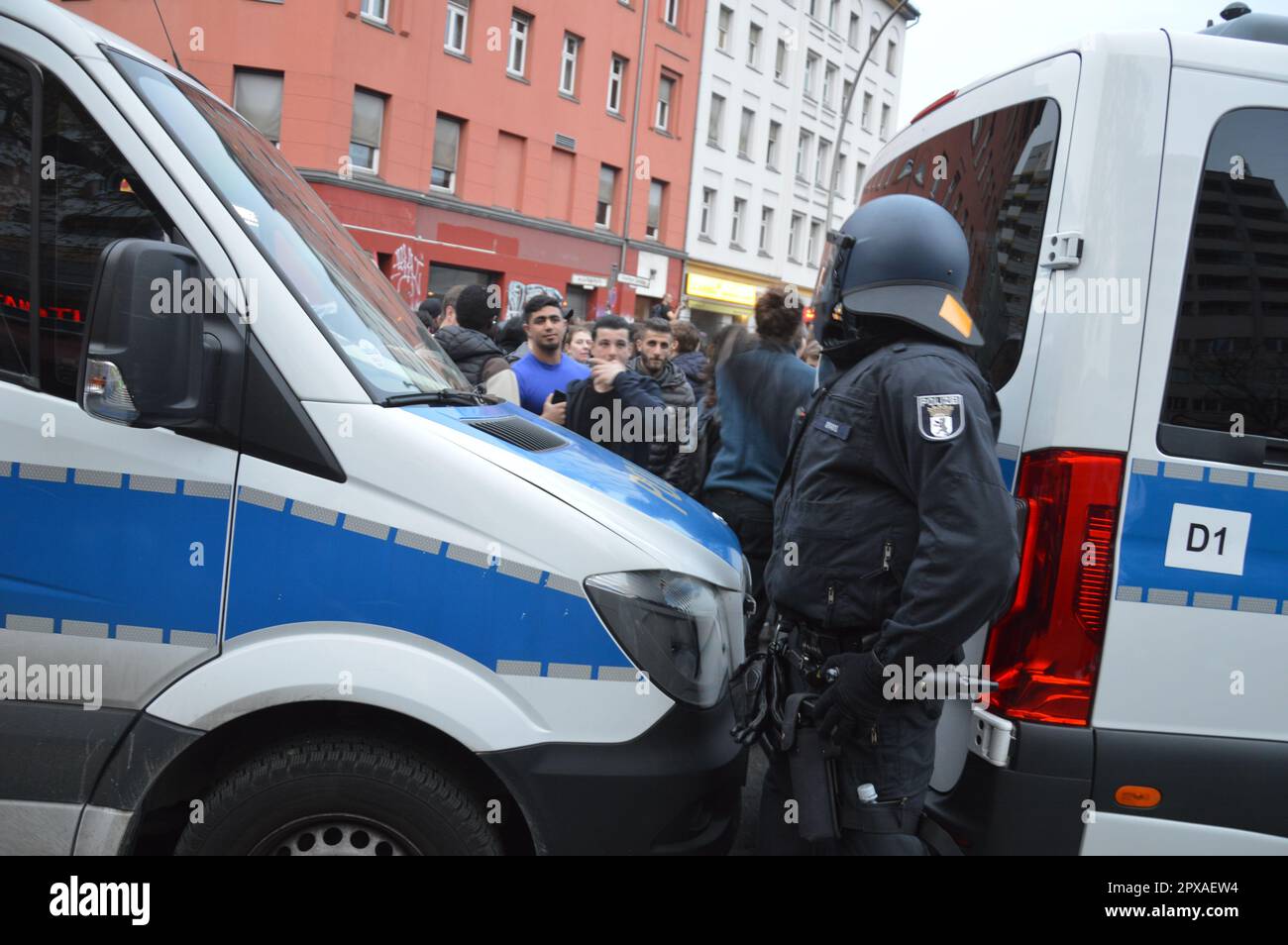 Berlin, Germany - May 1, 2023 - Revolutionary 1 May demonstration in ...