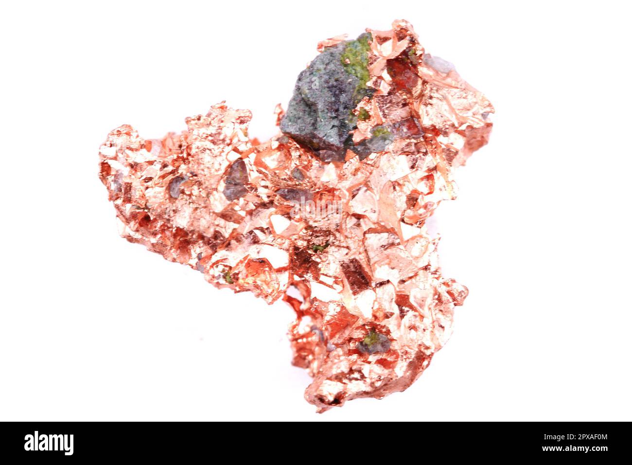 Raw copper sample hi-res stock photography and images - Alamy