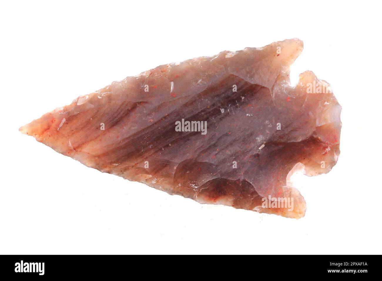 prehistory arrow isolated on the white background Stock Photo - Alamy