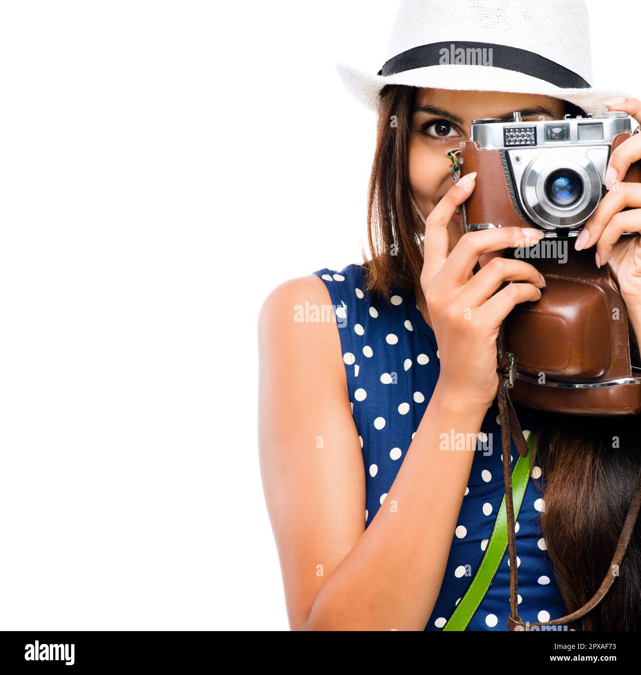 Capturing beautiful moments in life. a young woman taking photos ...