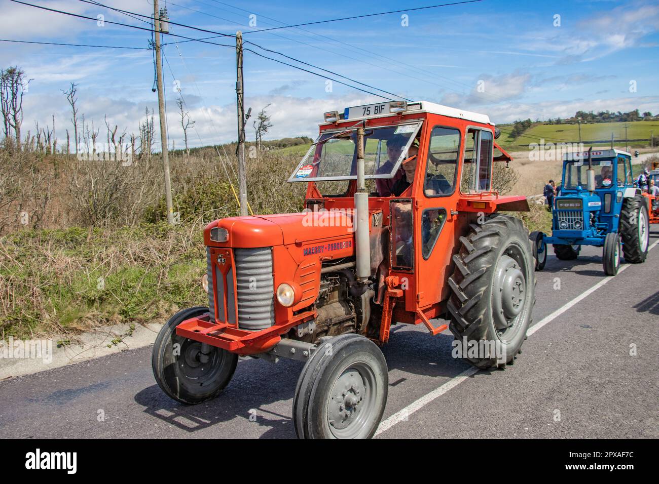 Charity fundraising Truck / Tractor / Car run at The Fish Basket, Long ...