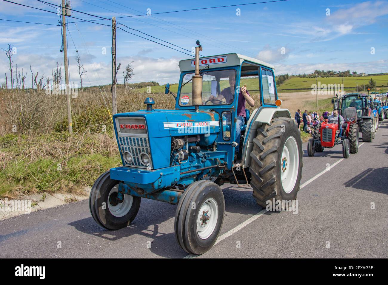 Charity fundraising Truck / Tractor / Car run at The Fish Basket, Long ...