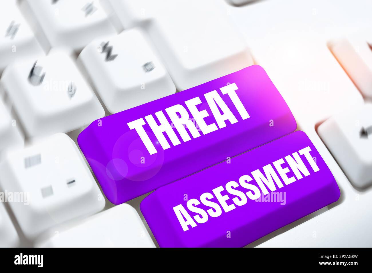 Hand writing sign Threat Assessment, Business idea determining the ...