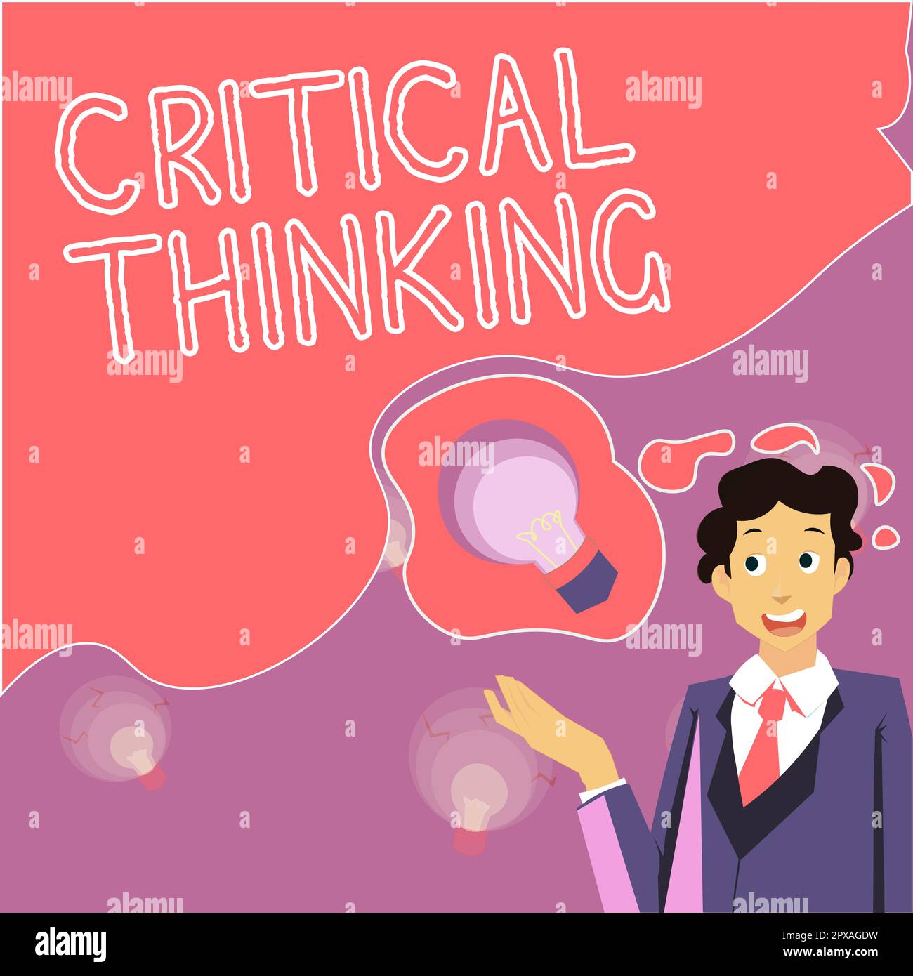 Inspiration showing sign Critical Thinking, Business idea sequence of ...